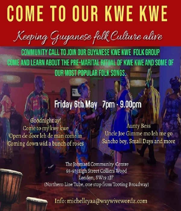 Keep Guyanese Tradition Alive: Join KWE KWE Dancing Tomorrow ...